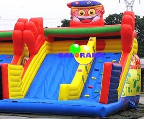 Sihirbaz Şişme Kaydırak 6x5x7m | Şişme Kaydırak